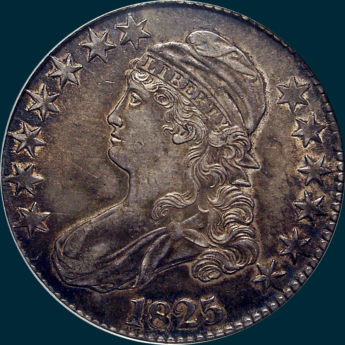 1825 O 108 R3 Capped Bust Half Dollar Dave s Bust Half Dollar Site